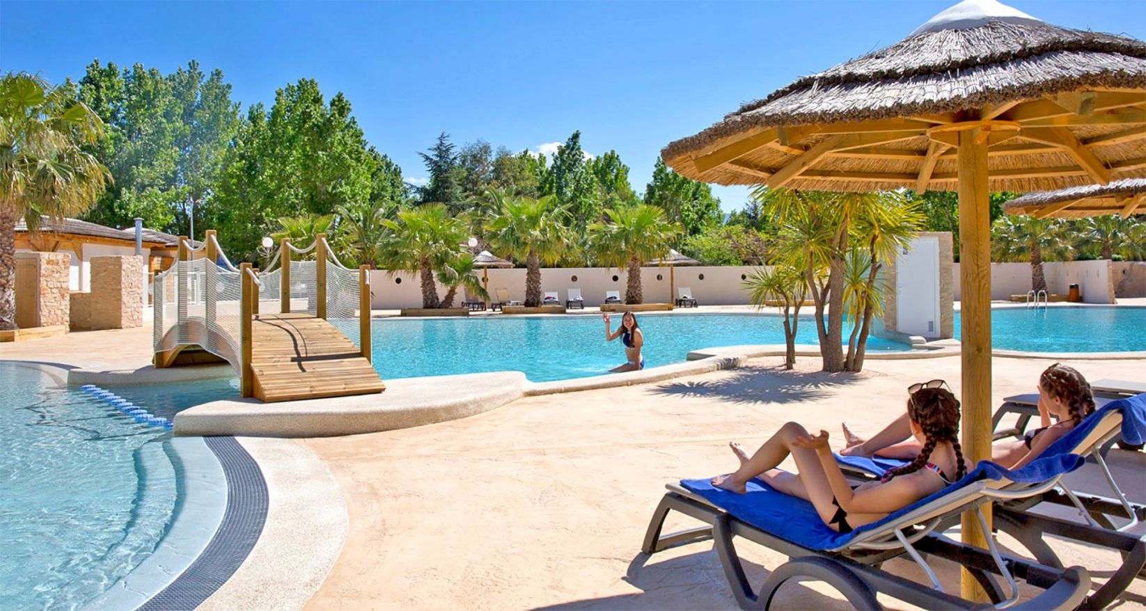 Five-star campsite Pyrénées Orientales in Elne in the south of France ...